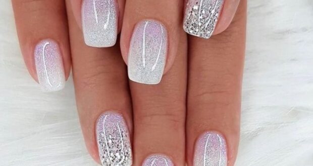 Эффектные варианты маникюра с серебром😍🥰 - Же-Жур